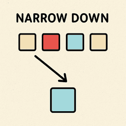 narrow down meaning and examples | Developer's blog