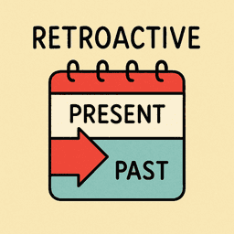 retroactive meaning and examples | Developer's blog