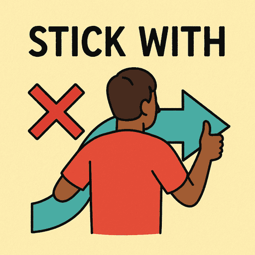 stick with meaning and examples | Developer's blog