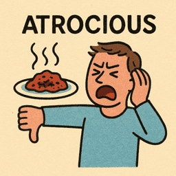 atrocious meaning and examples | Developer's blog