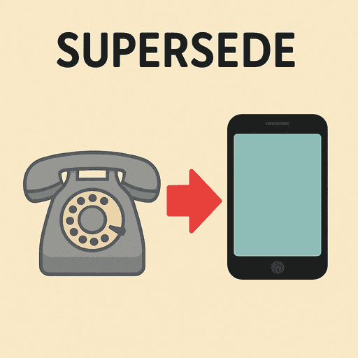 supersede meaning and examples | Developer's blog